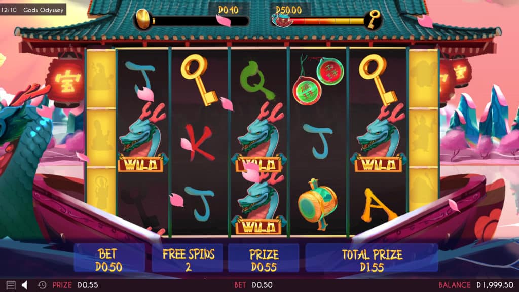 Gods Odyssey - Triple Cherry, slot game developer