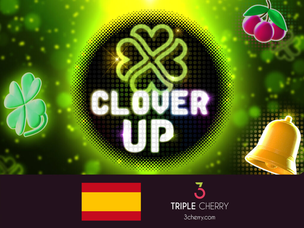 Clover Up ya disponible en España - Triple Cherry, slot game developer