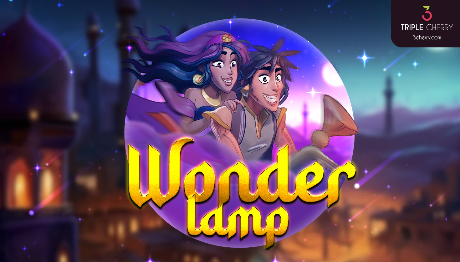Wonder Lamp: A whole new world! - Triple Cherry, slot game developer