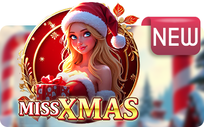 Miss Xmas slot game by Triple Cherry